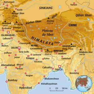 De Himalaya in het nieuws » De Geobronnen